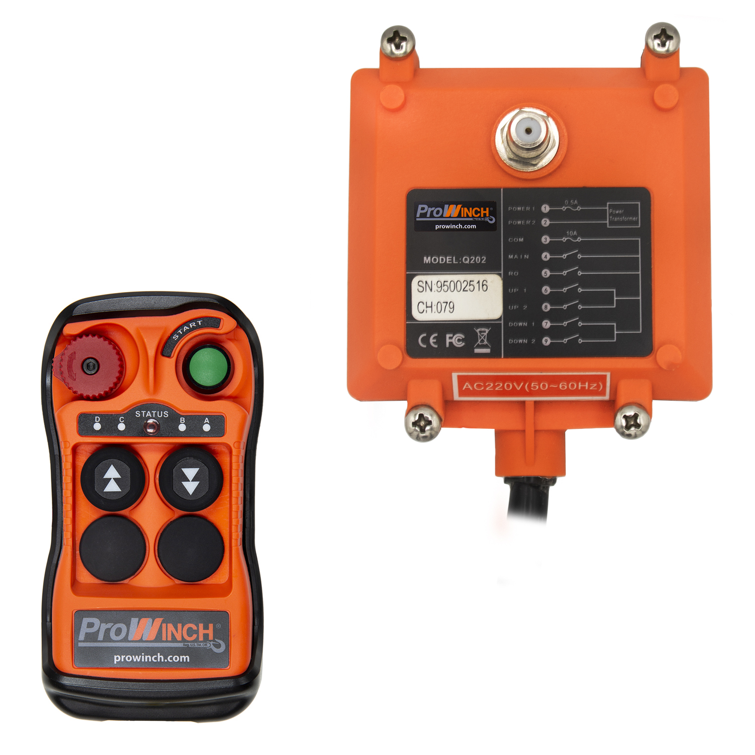 Radio Remote Control 2 Channels 2 Speed Multi voltage Range 300 ft ...